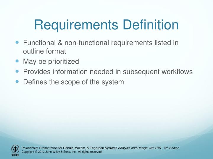 PPT - Chapter 3: Requirements Determination PowerPoint Presentation ...