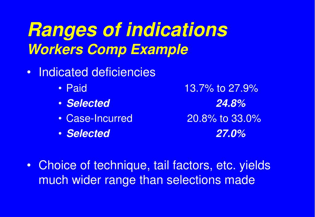 PPT - ISO Study of Industry Loss and Loss Adjustment Expense Reserve s ...