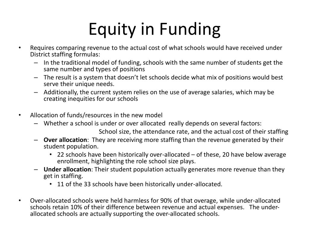 PPT - Education Budgets and Transparent Funding PowerPoint Presentation ...