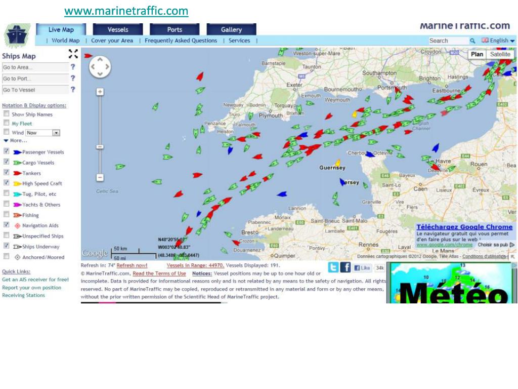 PPT - Étude des espaces maritimes dans le cadre de la recomposition ...