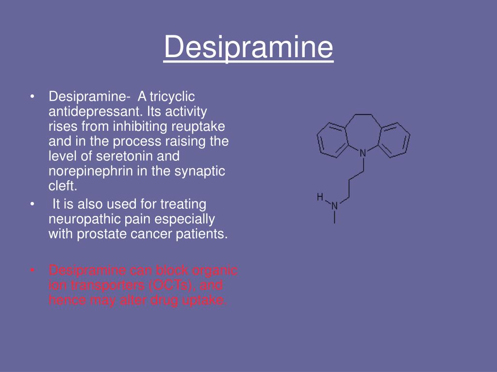 PPT - Enhancing Platinum-Based Chemotherapy Efficacy with Desipramine ...