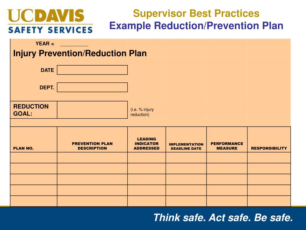 PPT - Supervisory Safety Leadership Best Safety Practice # 6 PowerPoint ...
