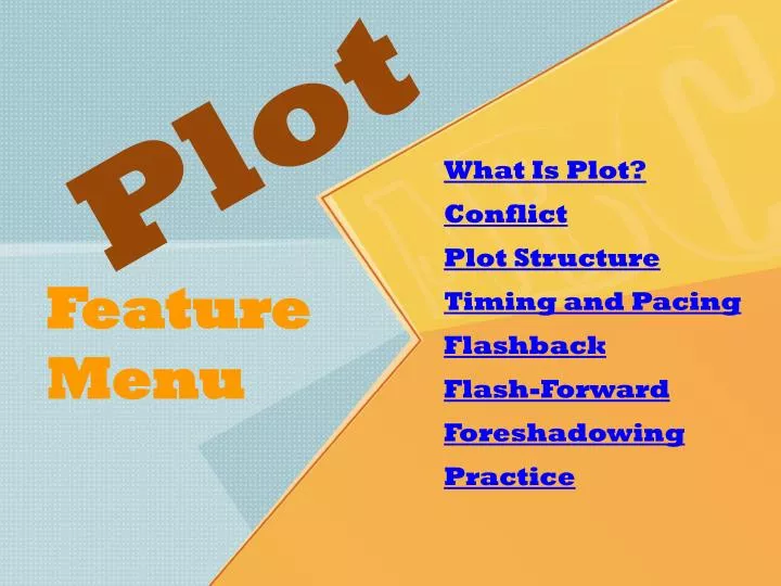 PPT - Plot PowerPoint Presentation, free download - ID:1716494