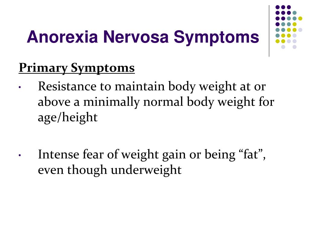 PPT - Eating Disorders: Anorexia Nervosa & Bulimia Nervosa PowerPoint ...