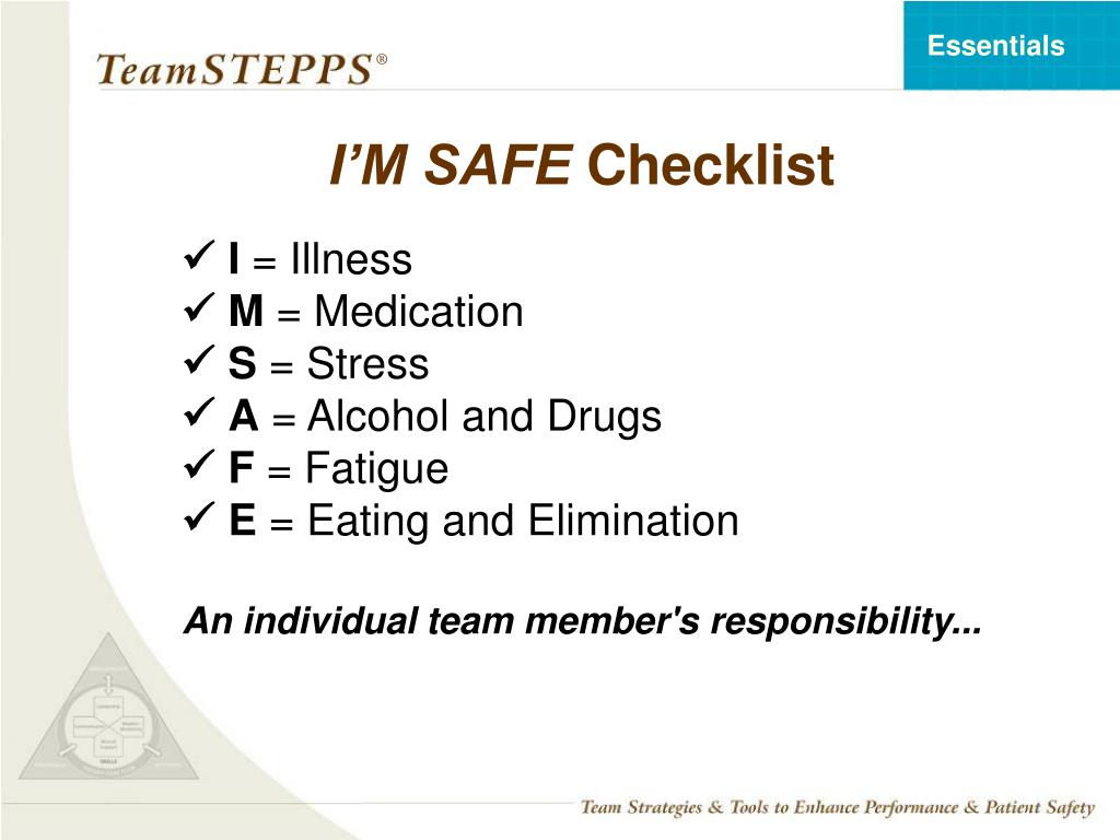 PPT - TeamSTEPPS ® Long-Term Care Essentials Course Strategies and ...