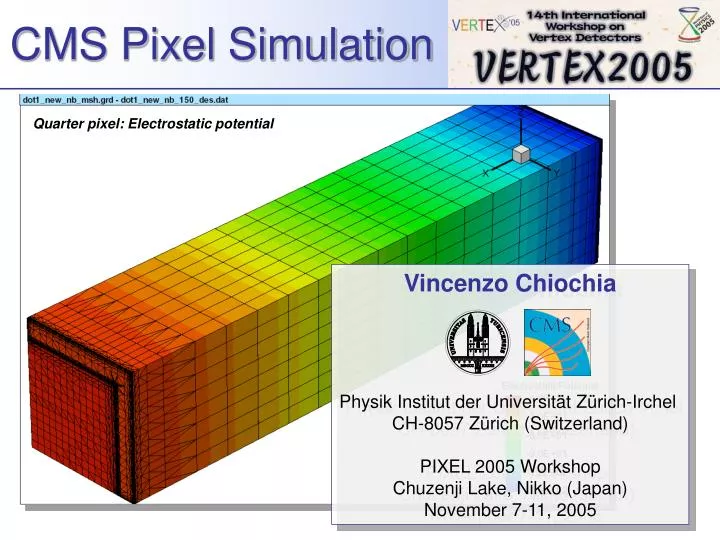 PPT - CMS Pixel Simulation PowerPoint Presentation, free download - ID ...