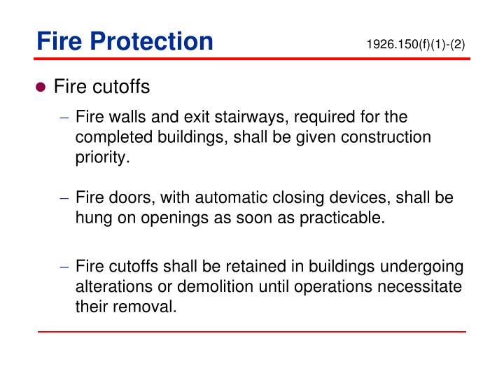 PPT - Fire Protection and Prevention PowerPoint Presentation - ID:1718831