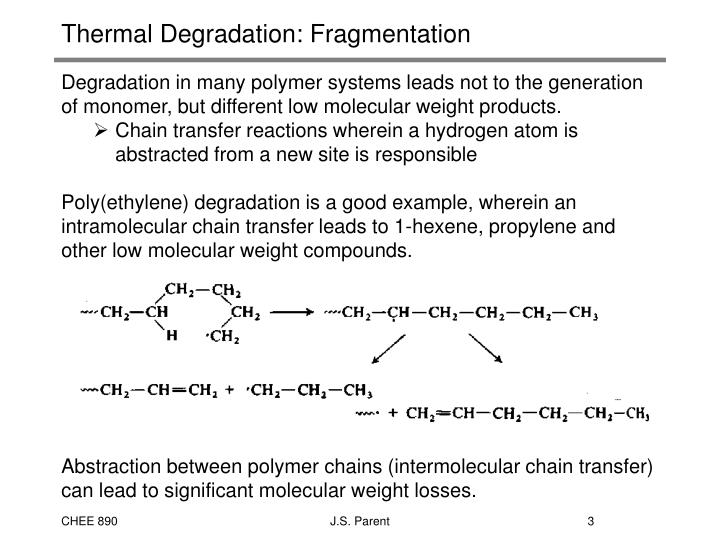 PPT - Polymer Degradation and Stabilization PowerPoint Presentation ...