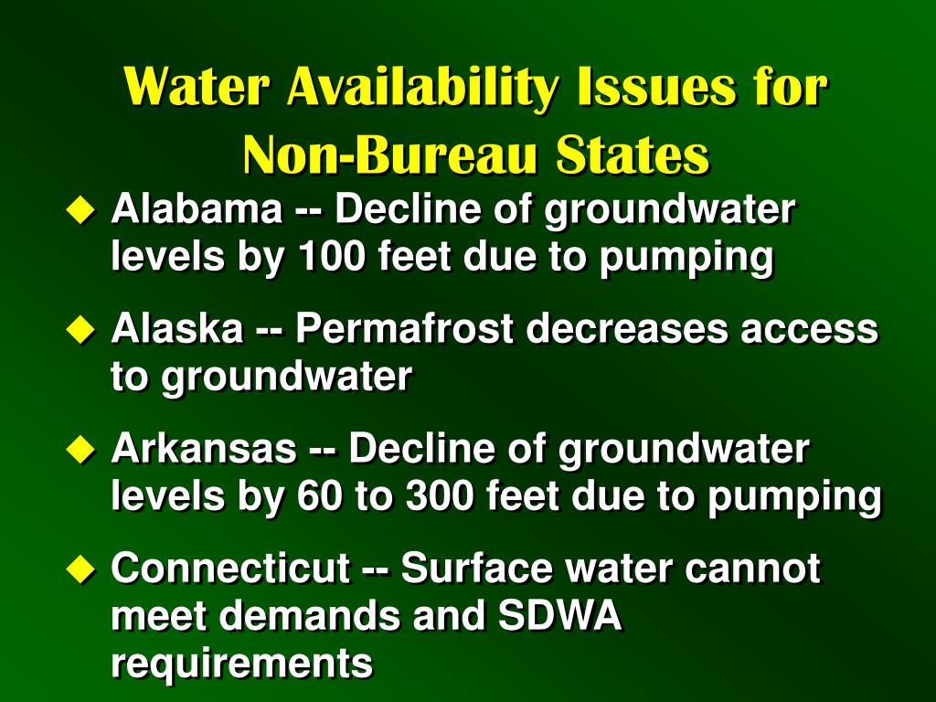 PPT - Ane D. Deister Co-Chair, Interim National Drought Council ...