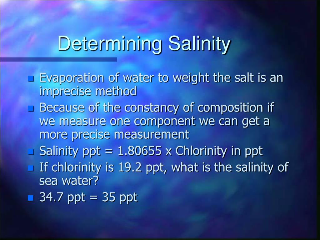 PPT - Sea Water Chemistry PowerPoint Presentation, free download - ID ...