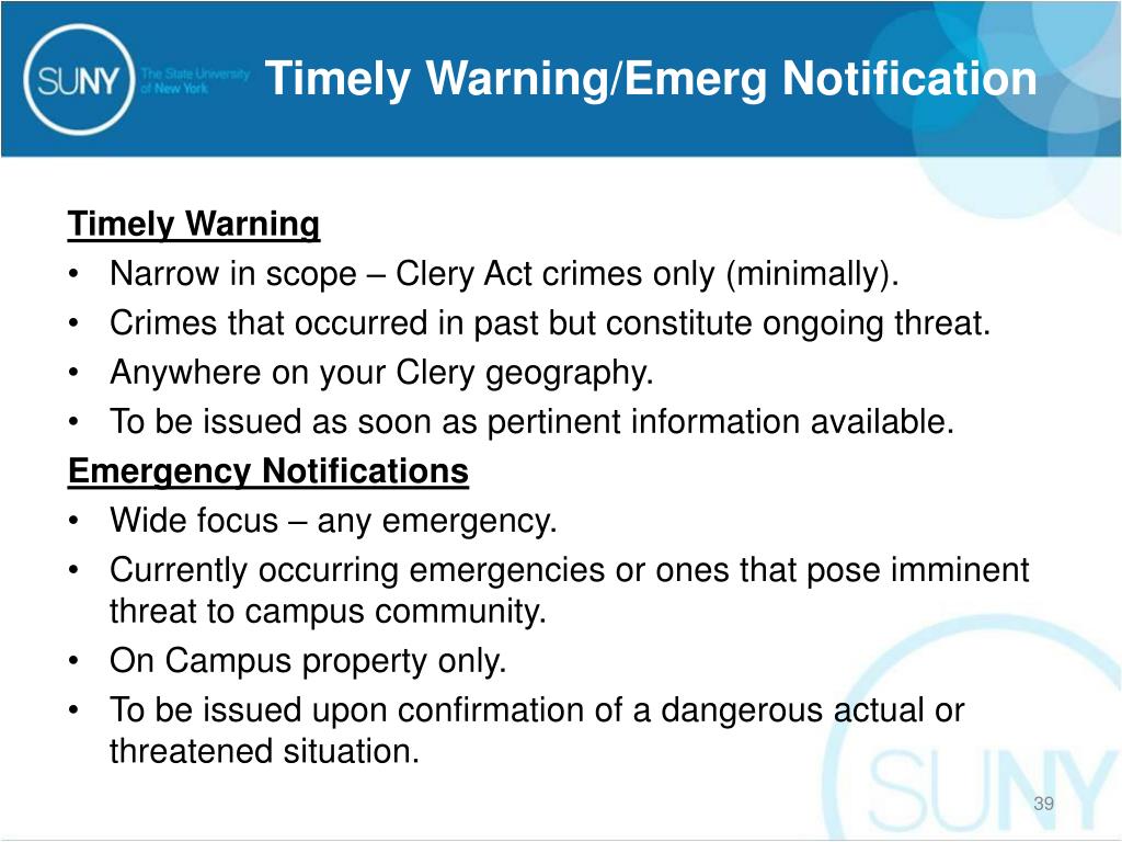 PPT - Three Things You Don’t Know About the Clery Act: Missing Persons ...