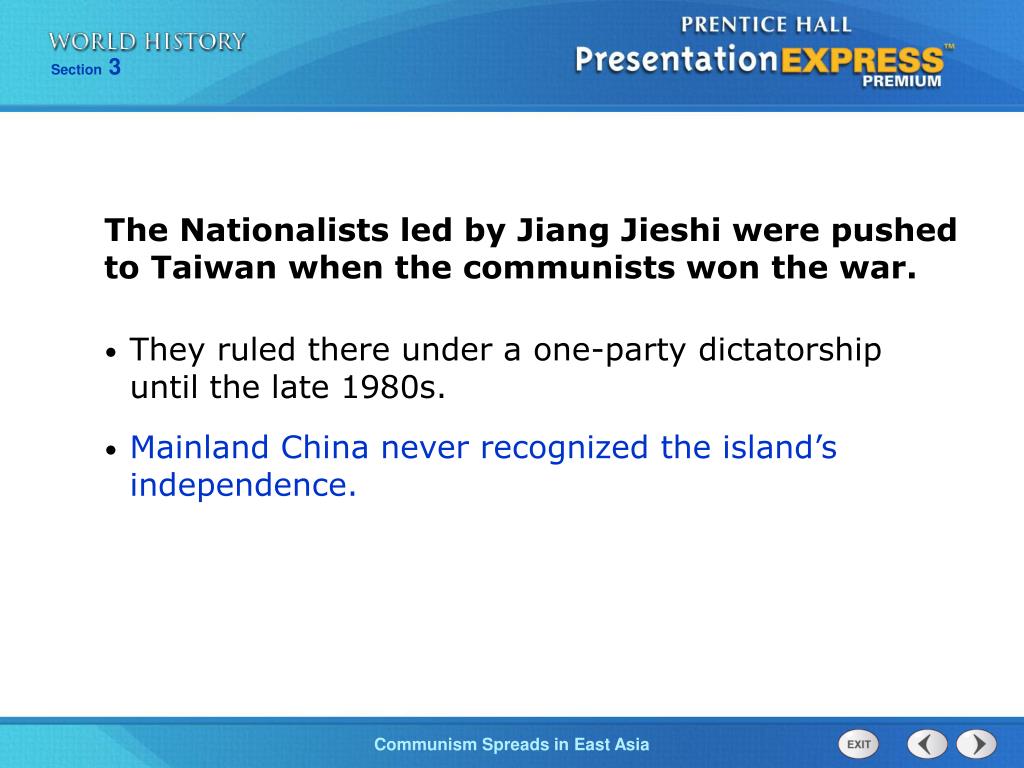 PPT - Analyze China’s communist revolution. Describe China’s role as a ...