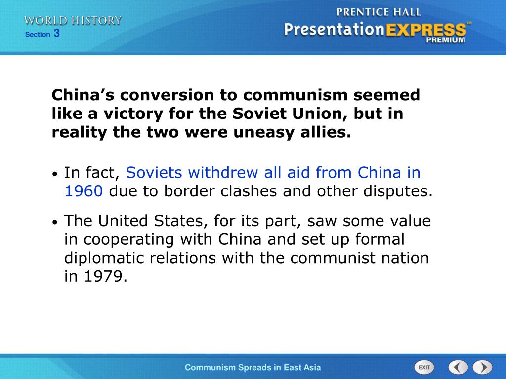 PPT - Analyze China’s communist revolution. Describe China’s role as a ...