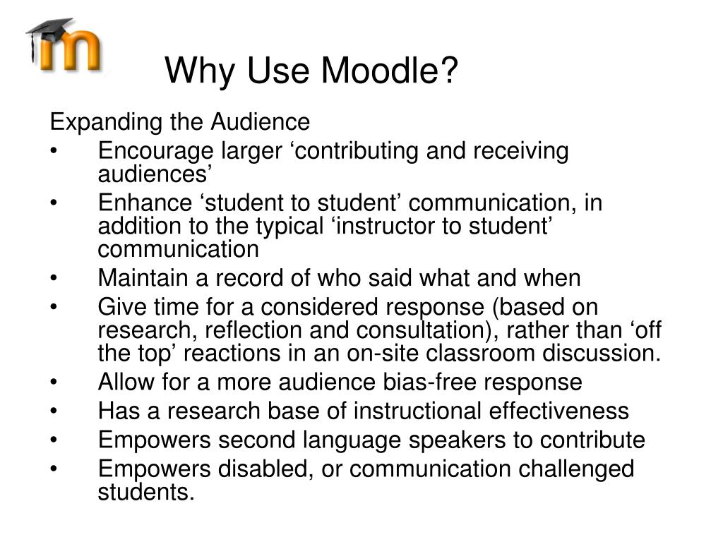 PPT - Effective Teaching Strategies with Moodle Crystal Feil & Doe Kim ...