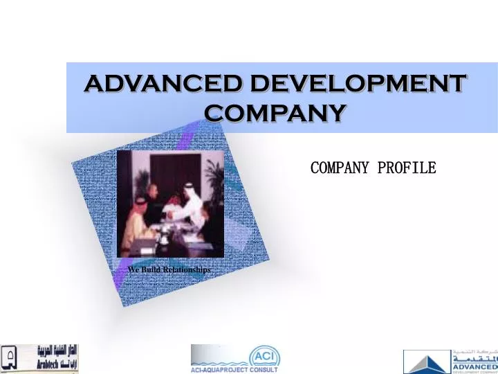 PPT - ADVANCED DEVELOPMENT COMPANY PowerPoint Presentation, free ...