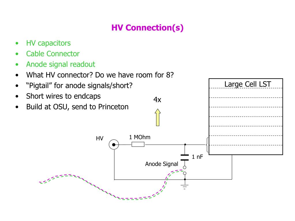 PPT - Signal Cable Integration for Large Cell Detector System ...