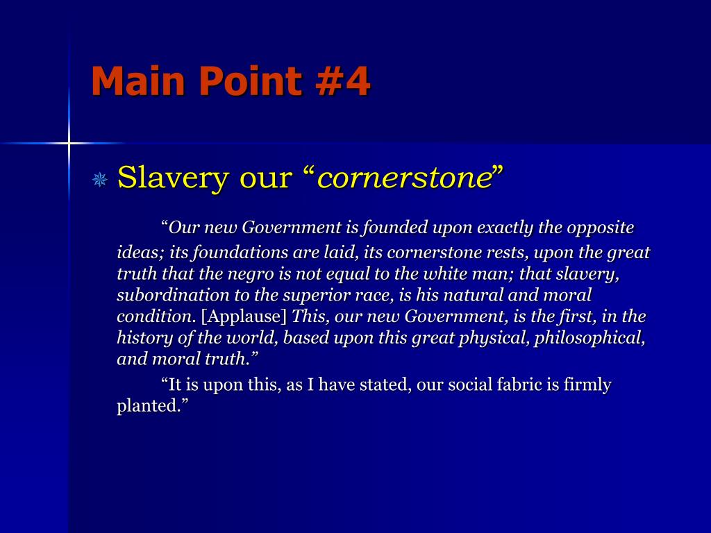 PPT - Alexander Hamilton Stephens (1812-1883) Slavery and the ...