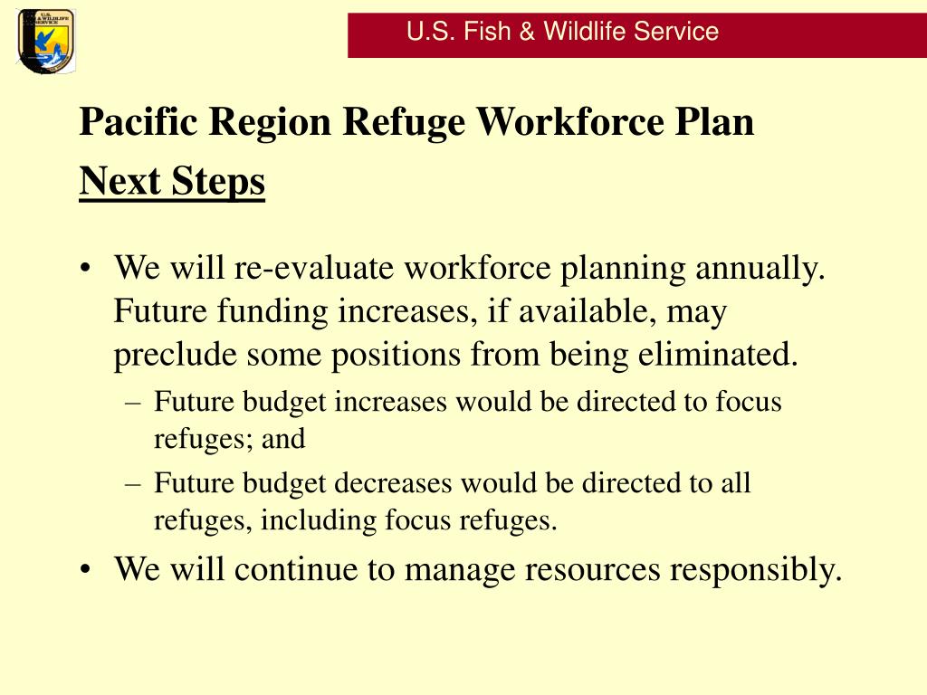PPT - Pacific Region National Wildlife Refuge Workforce Plan PowerPoint ...