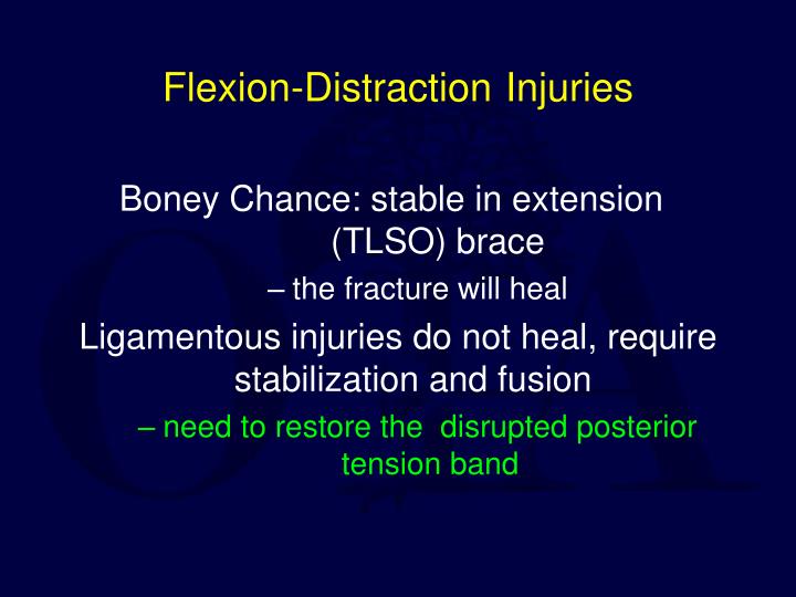 PPT - Surgical Treatment of Fractures and Dislocations of the Thoracic ...