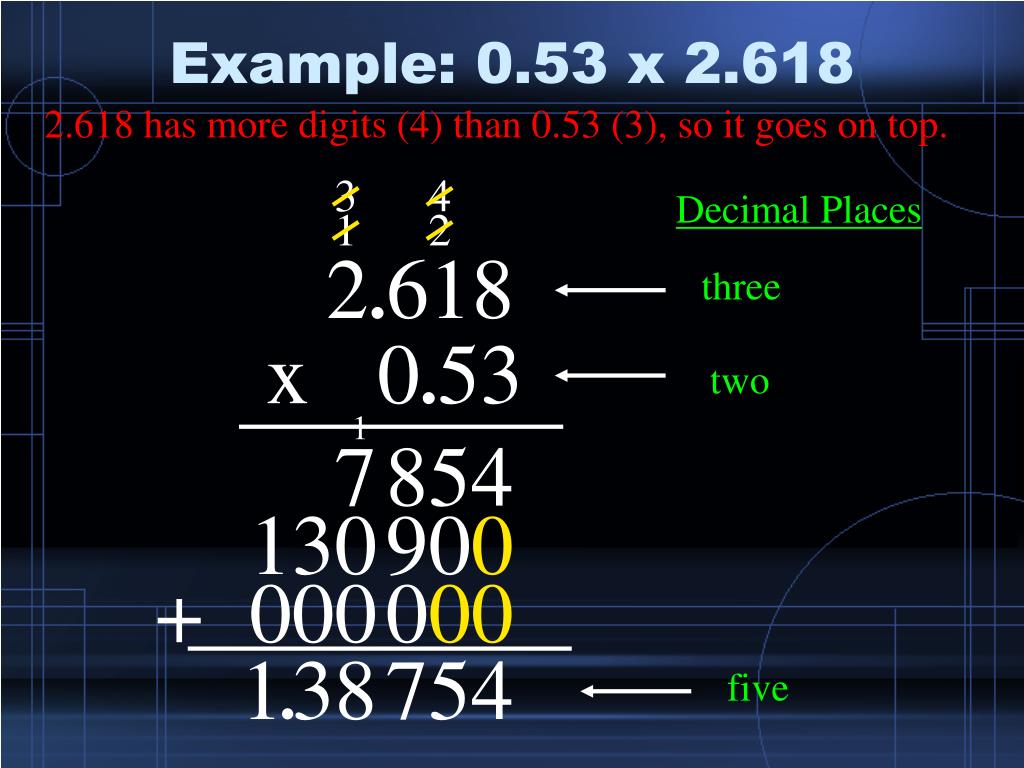 PPT - Multiplying Decimals PowerPoint Presentation, free download - ID ... PPT - Multiplying Decimals PowerPoint Presentation, free download - ID ...