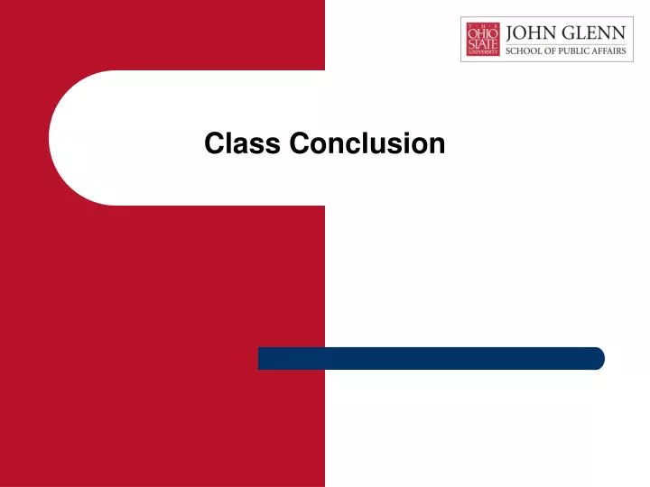PPT - Class Conclusion PowerPoint Presentation, free download - ID:1721600