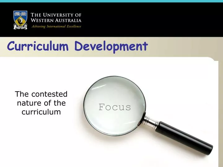 PPT - Curriculum Development PowerPoint Presentation, free download ...