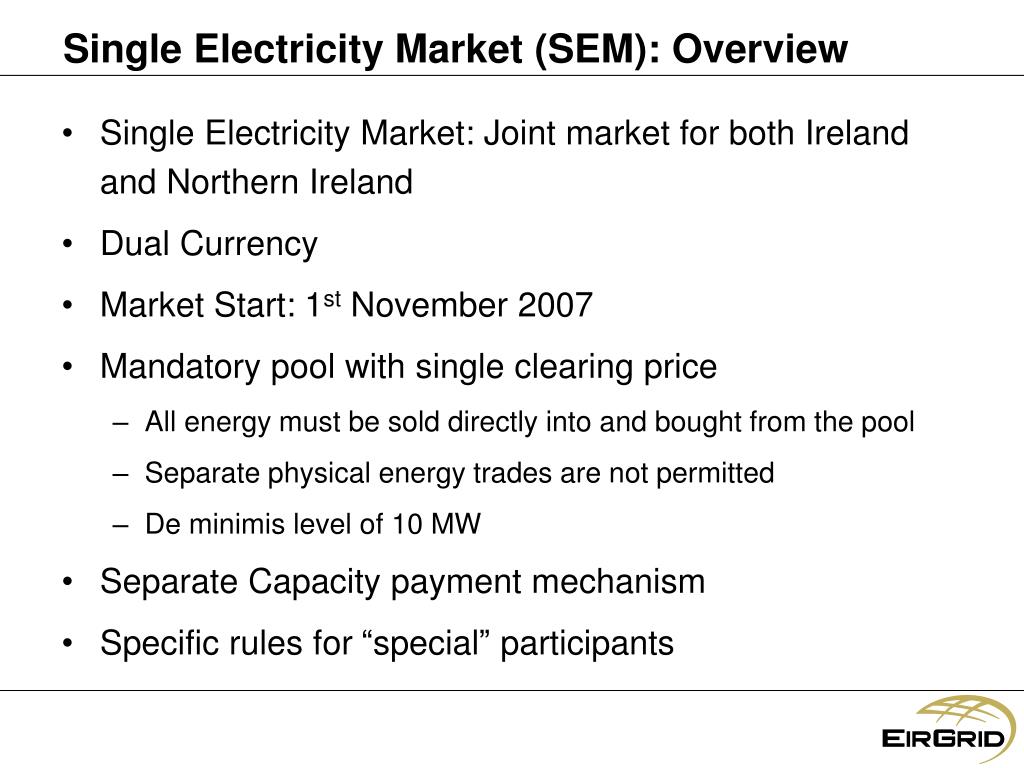 PPT - Wind Power in Ireland: Treatment of wind in the Single ...