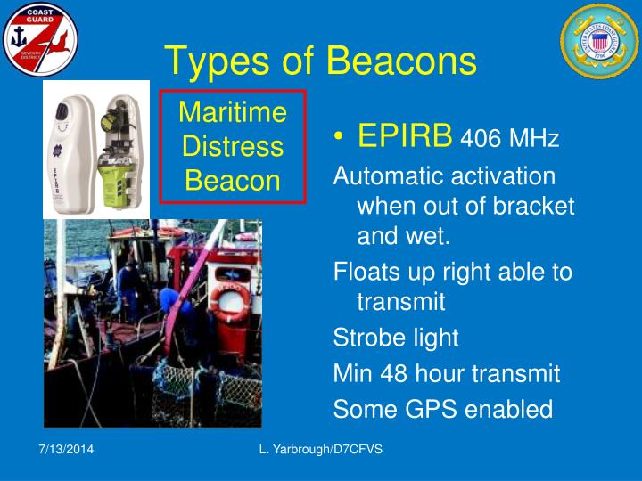 PPT - USCG/NOAA SARSAT CONFERENCE 2011 EPIRB’s How They Work PowerPoint ...