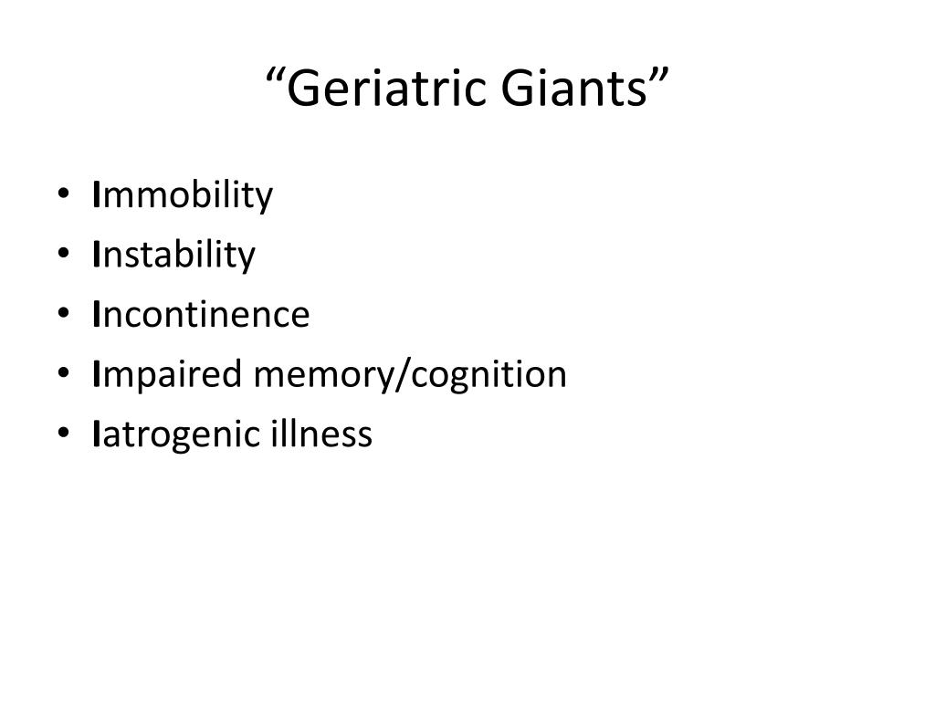 PPT - Older people’s medicine PowerPoint Presentation, free download ...