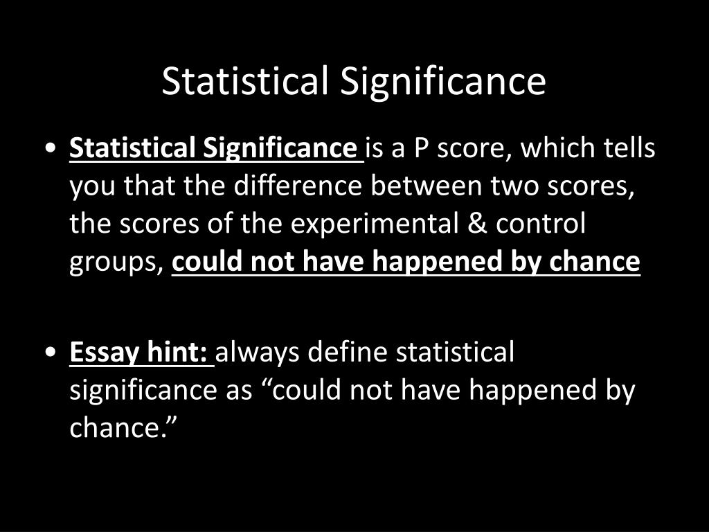 PPT - Statistical Significance PowerPoint Presentation, free download ... PPT - Statistical Significance PowerPoint Presentation, free download ...