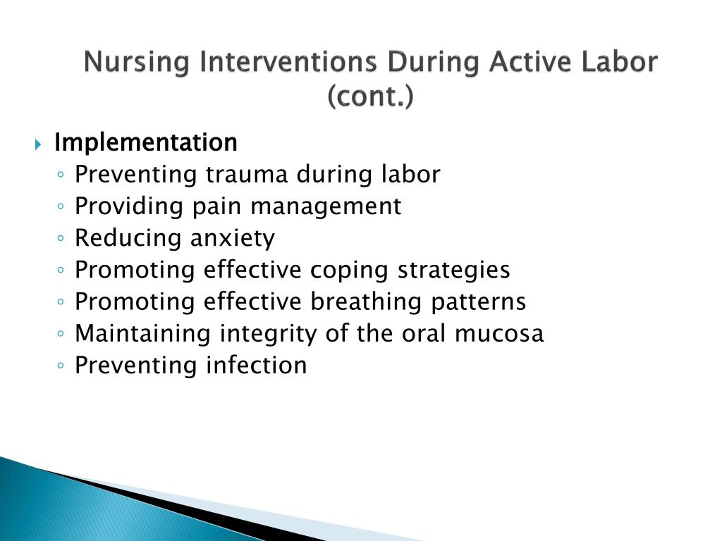 PPT - Nursing Care During Labor and Birth Chapter 10 PowerPoint ...