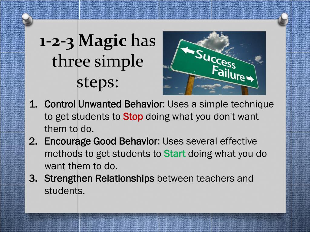 PPT - 1-2-3 Magic Thomas W. Phelan and Sarah Jane Schonour PowerPoint ...