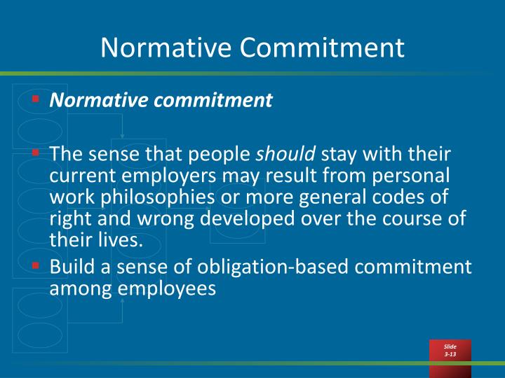 PPT - Organizational Commitment PowerPoint Presentation - ID:1724230