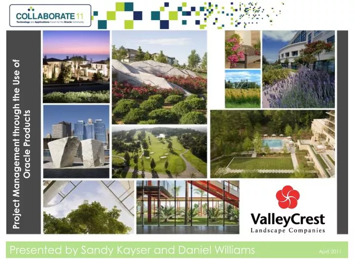 PPT - Project Management through the Use of Oracle Products PowerPoint ...