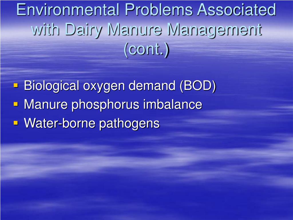 PPT - Anaerobic Digestion in the Dairy Industry: Pollution Control ...