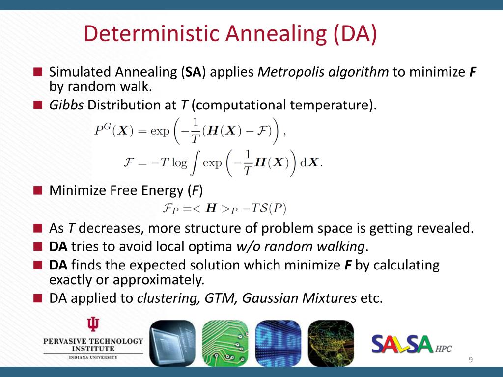 Ppt Multidimensional Scaling By Deterministic Annealing With Iterative Majorization Algorithm