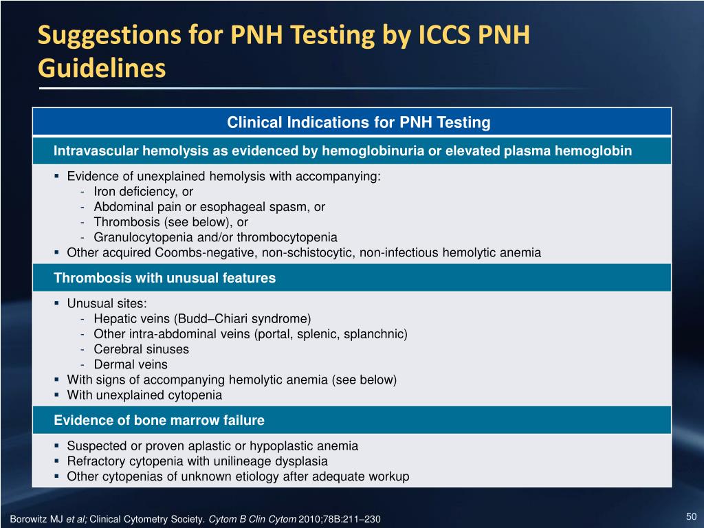 PPT - Advances in Paroxysmal Nocturnal Hemoglobinuria (PNH) PowerPoint ...