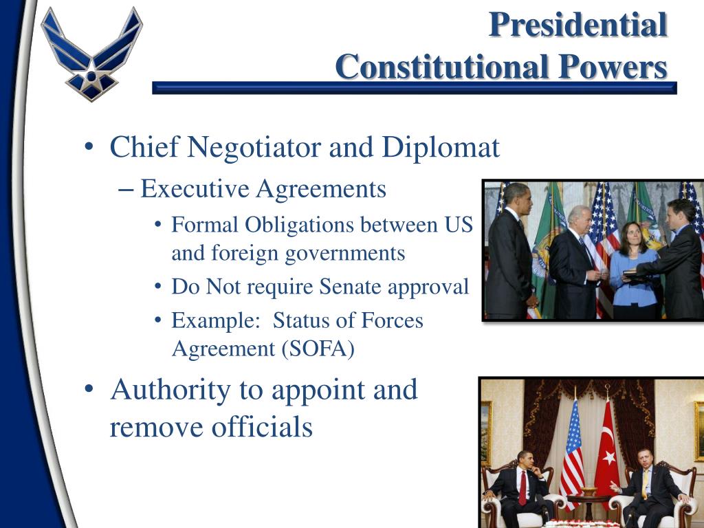 PPT - Role of the President, the Executive Branch, Congress, and ...
