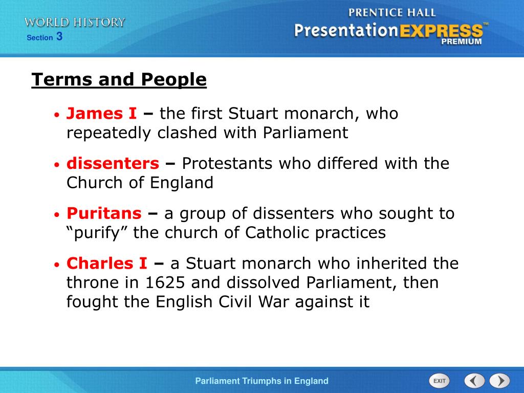 PPT - Describe the Tudor monarchs’ relations with Parliament. Analyze ...
