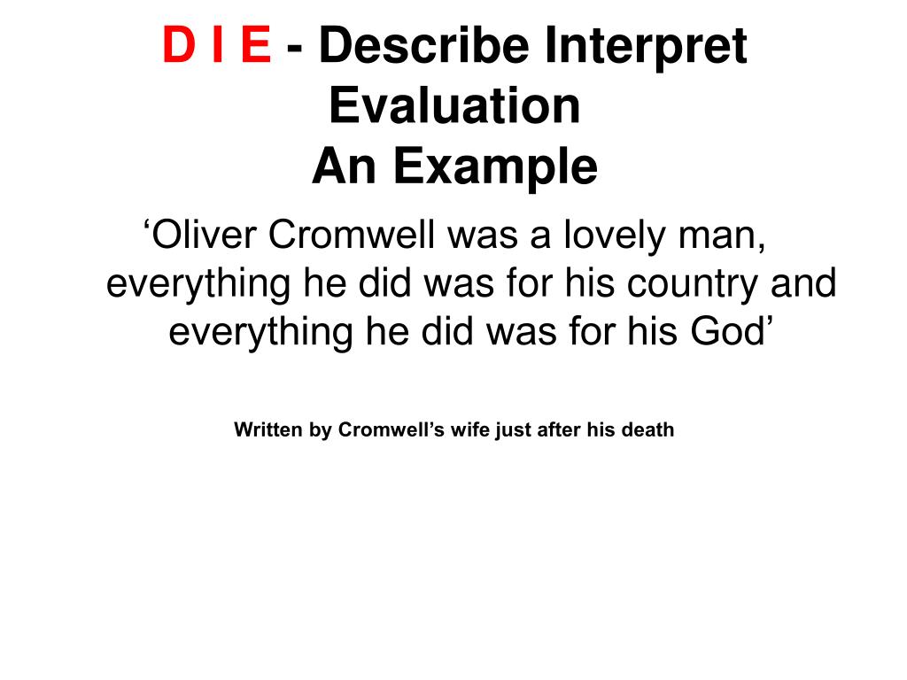 PPT - Oliver Cromwell Hero or Villain? Plymstock School History ...
