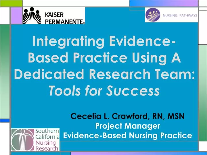 PPT - Integrating Evidence-Based Practice Using A Dedicated Research ...