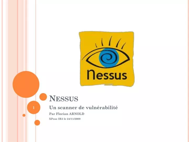 PPT - Nessus PowerPoint Presentation, free download - ID:1727142