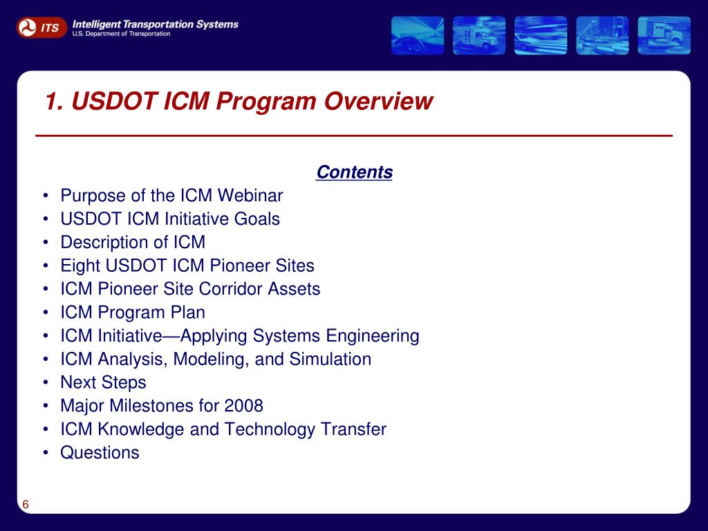 PPT - Welcome to the Integrated Corridor Management (ICM) Pioneer Sites ...