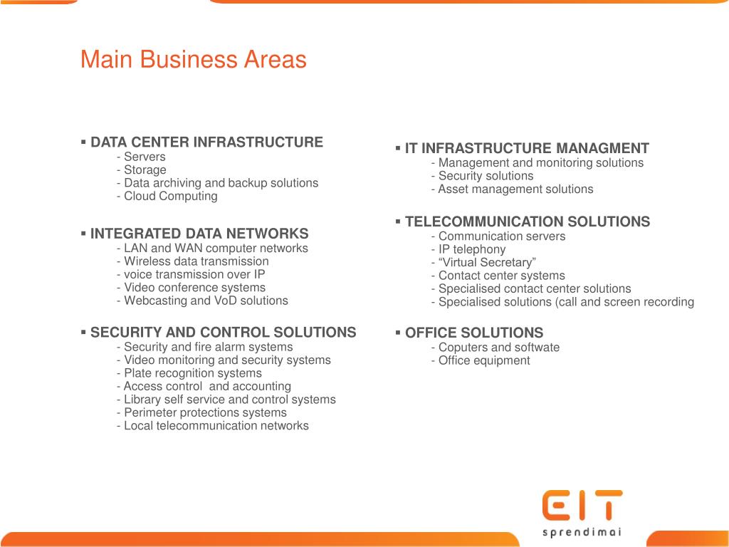 PPT - EIT Solutions: Leading ICT Company in Lithuania with Extensive ...