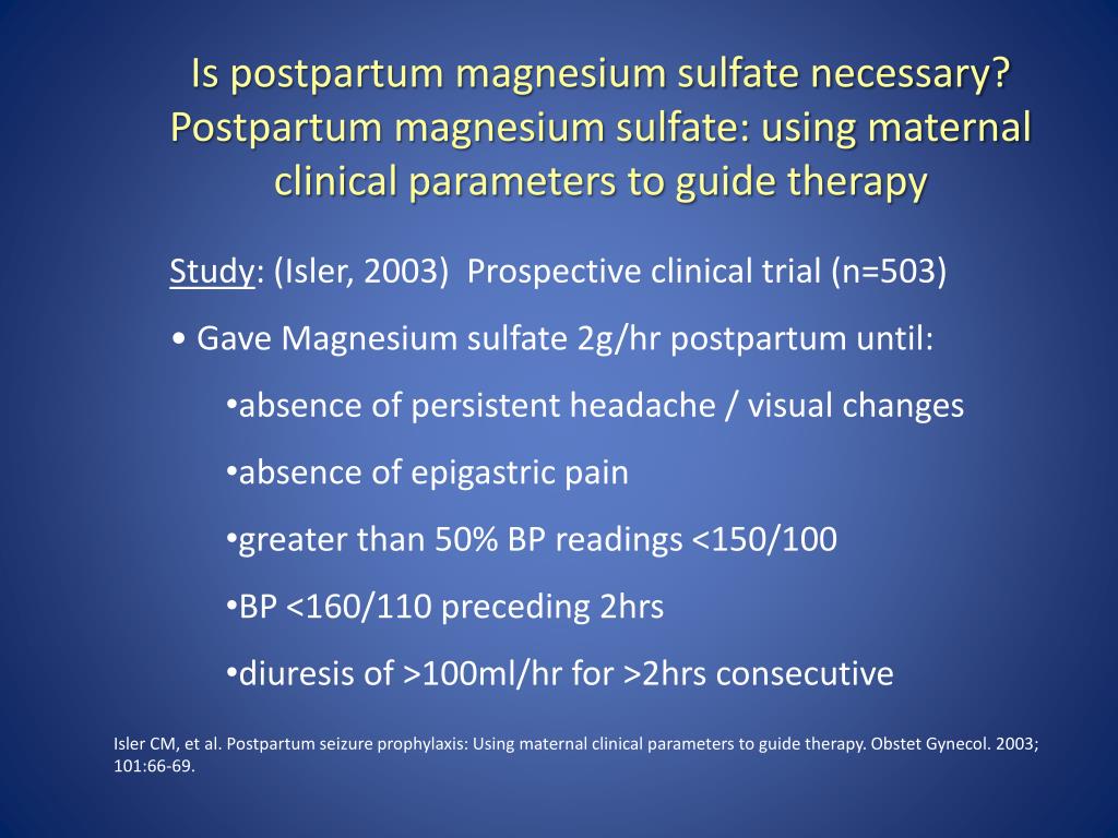 Ppt Magnesium Sulfate In Obstetrics Indications And Complications Powerpoint Presentation