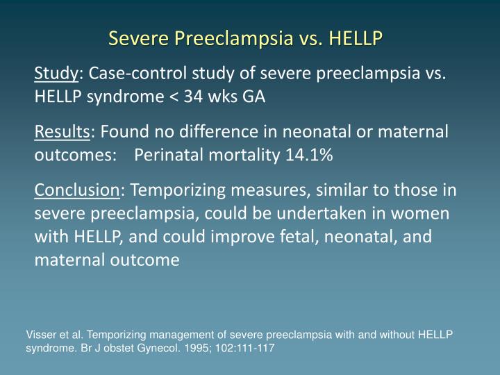 PPT - Obstetrical Management of Women with HELLP PowerPoint ...