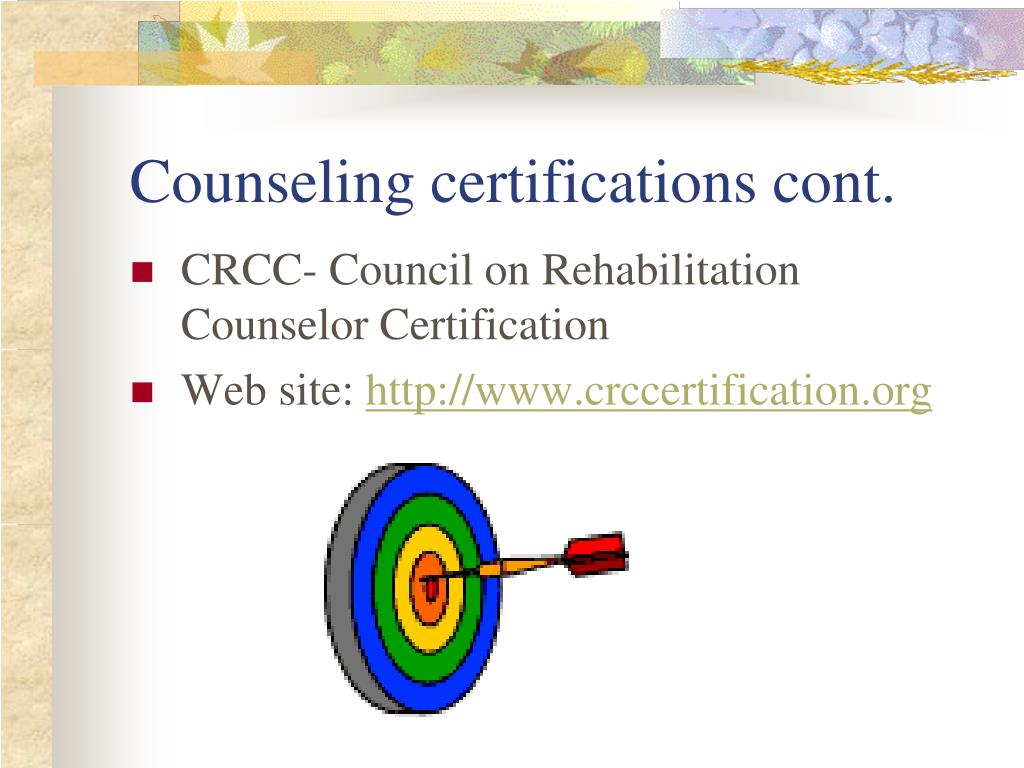 PPT - PROFESSIONAL ISSUES IN COUNSELING- CERTIFICATION, ACCREDITATION ...