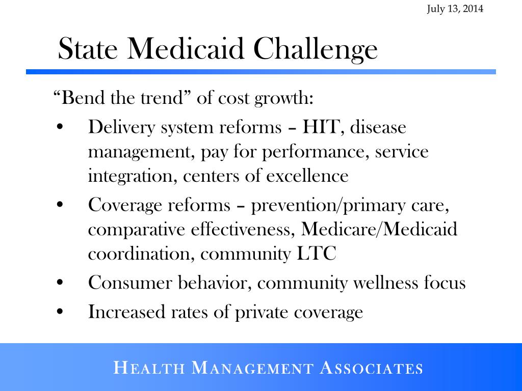 PPT - Alliance for Health Reform Medicaid Briefing: Role of States ...