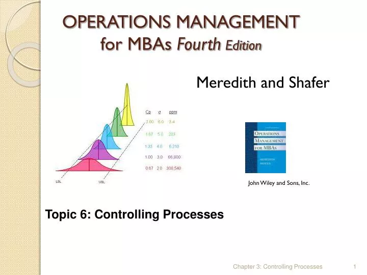 PPT - OPERATIONS MANAGEMENT for MBAs Fourth Edition PowerPoint ...