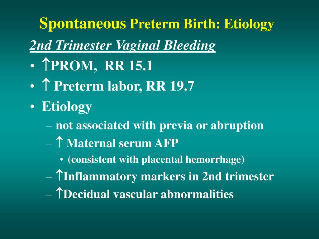 PPT - Diagnosis and Treatment of Preterm Labor How Far Have We Come ...